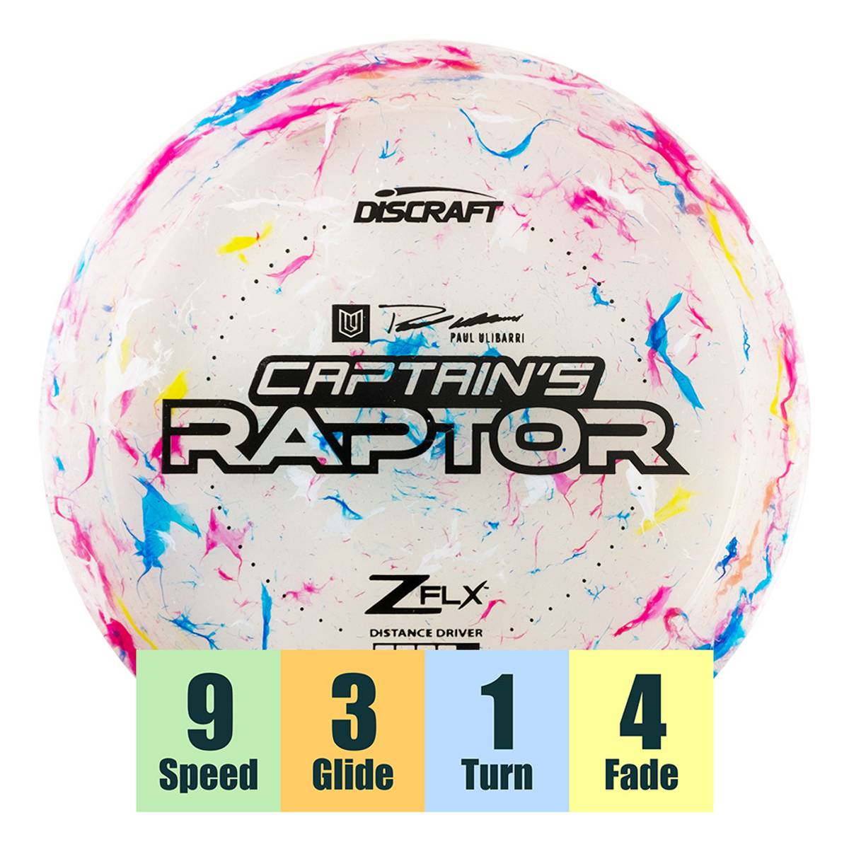 Jawbreaker Z FLX Captain's Raptor - 2023 - Krokhol Disc Golf Shop