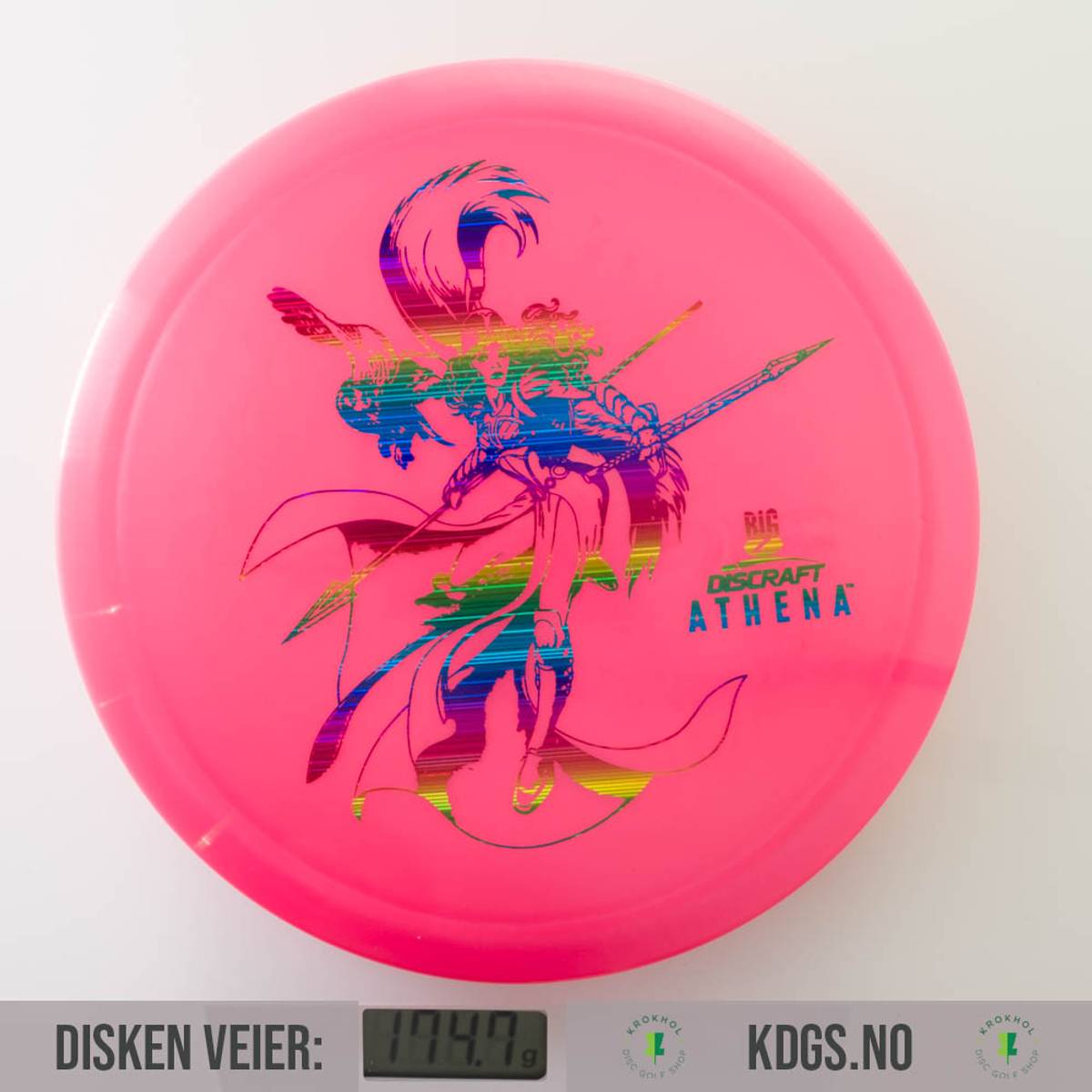 Big Z Athena fra Discraft - Krokhol Disc Golf Shop