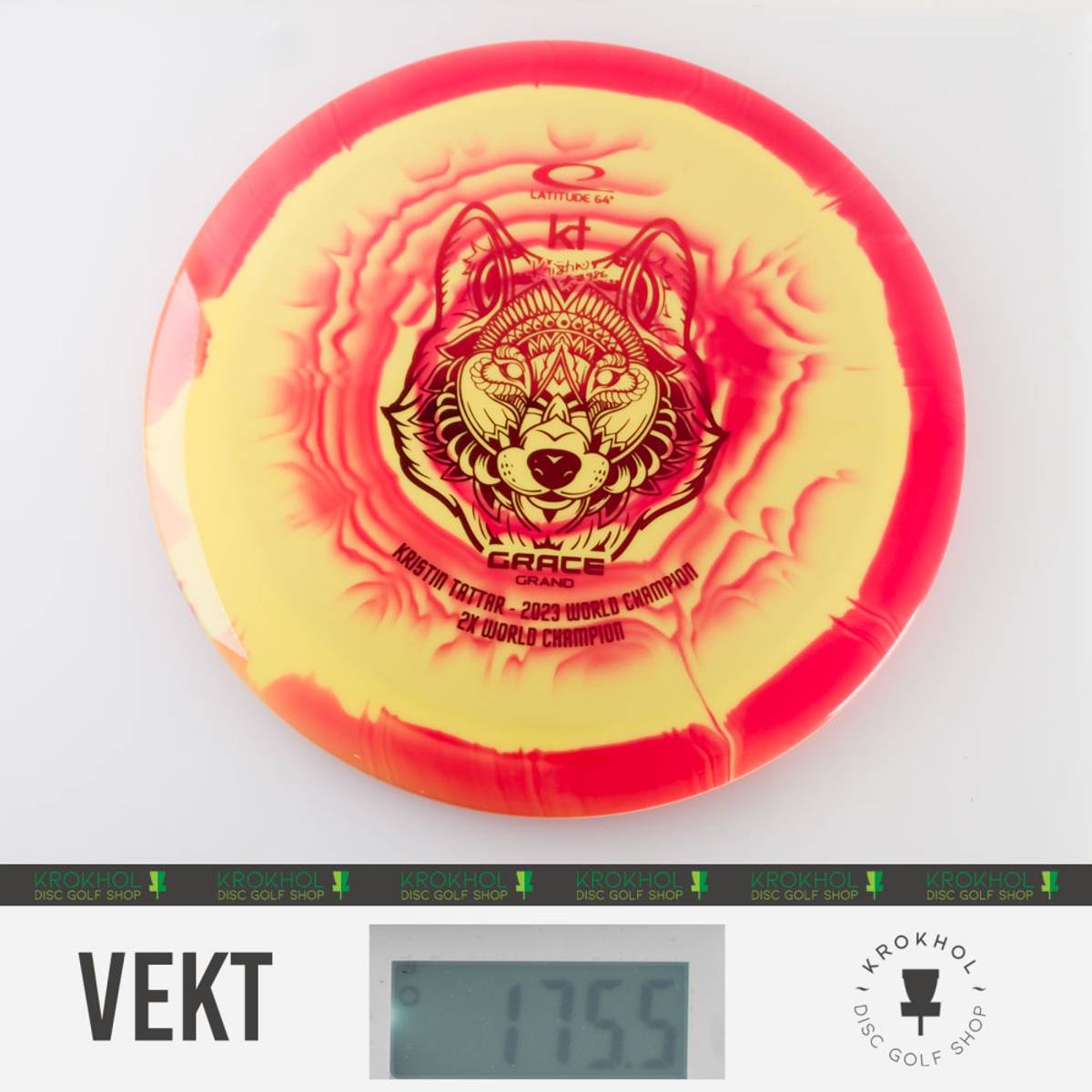 Grand Orbit Grace - Kristin Tattar 2023 World Champion - Krokhol Disc ...